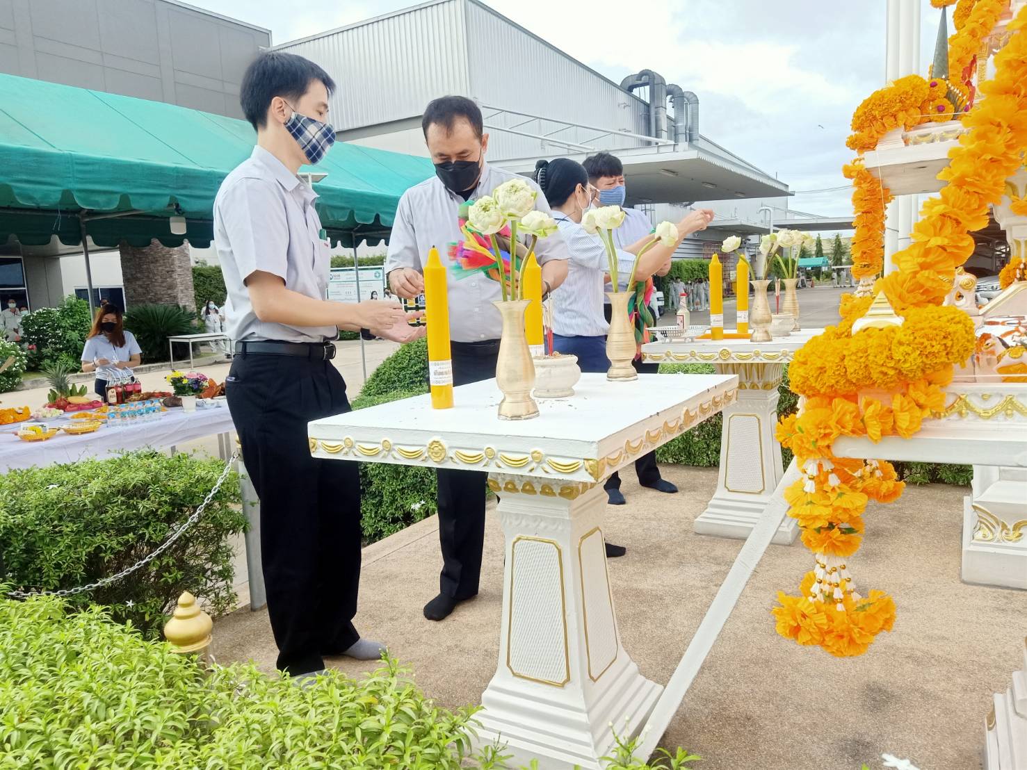 On October 11th, Making-merit ceremony on the occasion of 27th ...