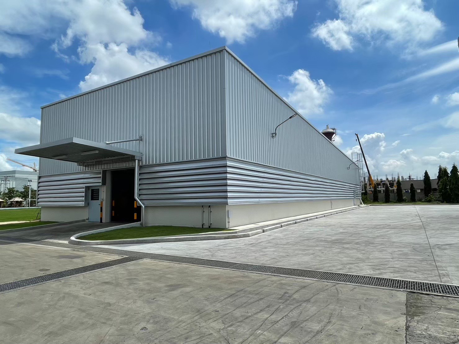 The construction of new warehouse building has been completed on 7th ...